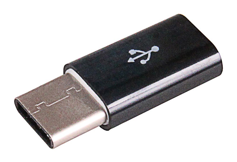 USB C stik til Micro USB stik adapter - Kabler - BatteryStore & More ApS